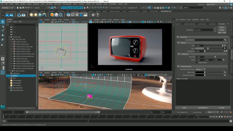 RENDERIZADO PIXAR RENDERMAN - El Chico Malvavisco