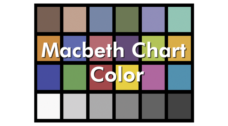 Macbeth Chart Color - El Chico Malvavisco